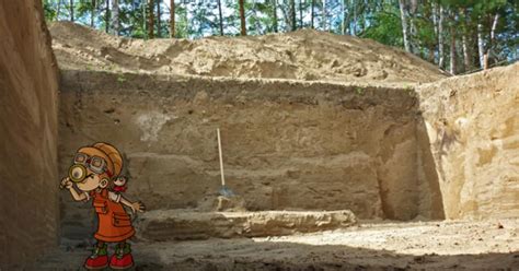 Lizzie Entdeckt Ein Fossil