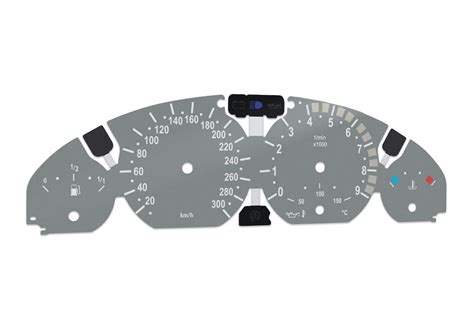 For Bmw M3 E46 Speedometer Dials From Mph To Km H Cluster Gauges Etsy
