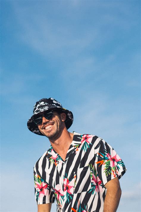Duvin Design Co Spring 2024 Collection Zebra Floral Buttonup Cabana Shirt