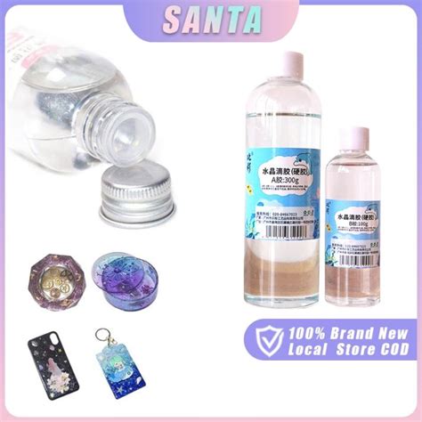 Aandb Epoxy Resin Set 31 High Clear Crystal Glue Diy Hand Making Home