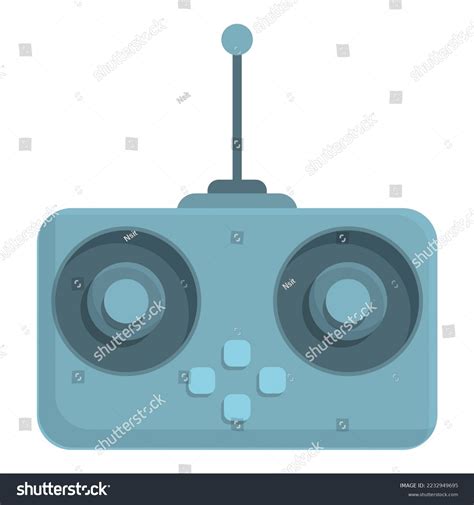 Remote Control Joystick Icon Cartoon Vector Stock Vector Royalty Free