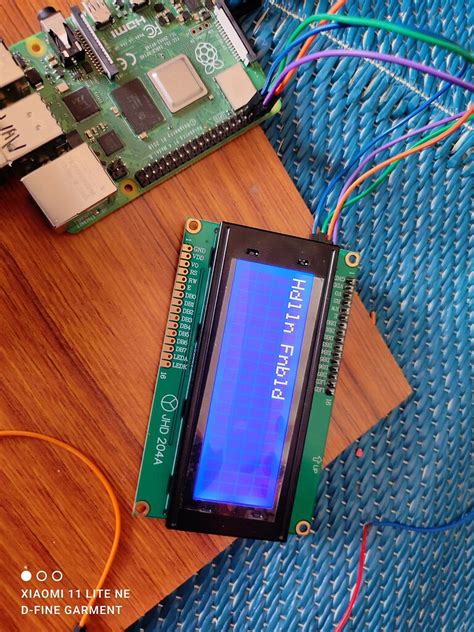 LCD With I2C Connected To Raspberry Pi 4 Not Working General