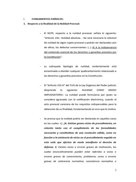 Nulidad De Audiencia De Consotución De Actor Civil Pdf Ley Procesal