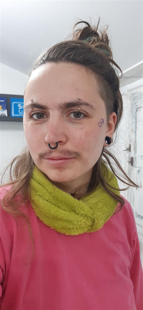 First Time Coloring My Minox Beard Rnonbinaryfashion