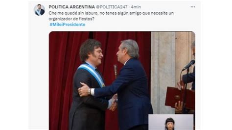 Milei Presidente Los Mejores Memes Del Cambio De Gobierno Perfil
