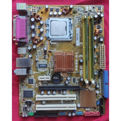 Kit Placa Asus P Gc Mx DDR Funcionando Shopee Brasil