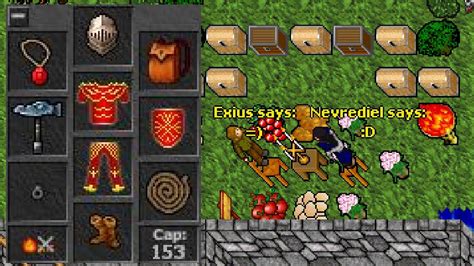 Old Tibia Screenshots Tibia Archive 08 Youtube