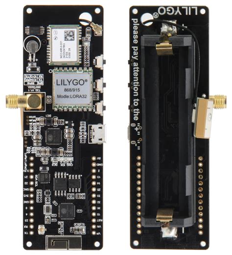 Meshtastic T Beam V1 1 Esp32 Lora Development Board 433 868mhz 915 923mhz Wifi Gps Oled Display