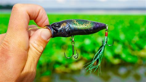 Fishing Thick Grass And Pads For River Bass And Finding Awesome Topwater