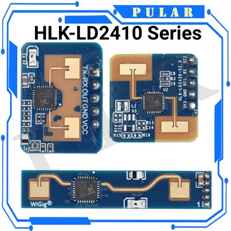 Nuevo Hlk Ld2410 5v Mini Alta Sensibilidad 24ghz Presencia Humana