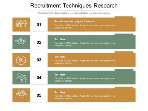Recruitment Techniques Research Ppt Powerpoint Presentation Summary