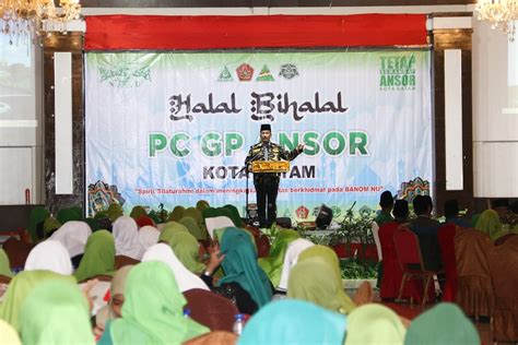 Rudi Ajak Keluarga Besar NU Kota Batam Ambil Bagian Pembangunan Melalui Ekonomi Dan Syiar Islam