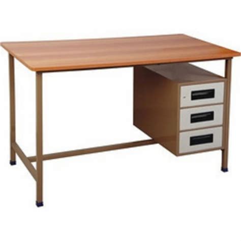 Mild Steel Rectangular Executive Office Table With Storage At ₹ 7500