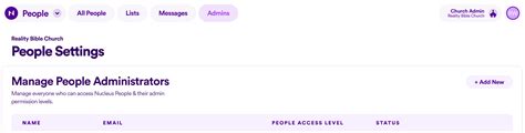 Invite Other Admins To Help Manage Nucleus People Nucleus 2 Help Center