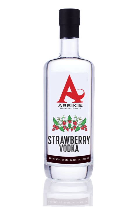 Strawberry Vodka Arbikie Distillery