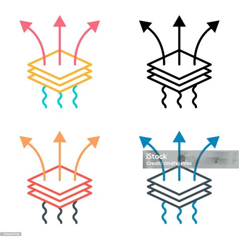 통기성 저항 아이콘 방수 재료 보호 기호 웹 벡터 일러스트 레이 션의 세트 건조한에 대한 스톡 벡터 아트 및 기타 이미지 건조한 날씨 막 Istock