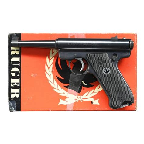 Boxed Ruger Standard Auto Semi Auto Pistol
