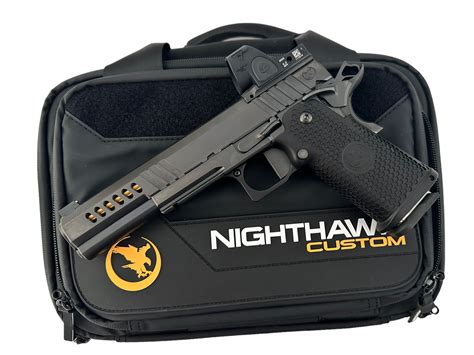 Nighthawk Custom Chairman Long Slide Double Stack 9mm With Trijicon Sr