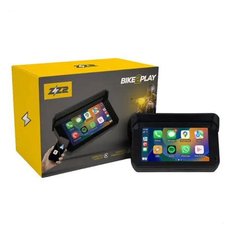 Central Multimídia Carplay Android Auto Gps Motos Com Câmera Mercadolivre