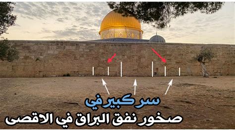 صخور نفق حائط البراق تكشف أن المسجد الأقصى موجود من أكثر من 10 آلاف سنة