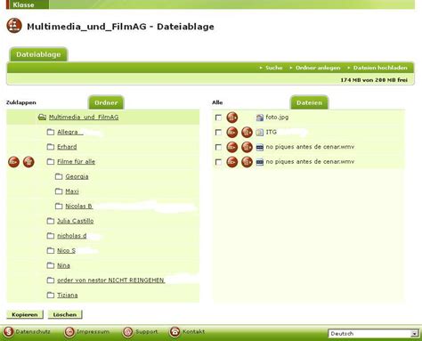 Dfu Mit Neuen Medien Dateiablage Lo Net2