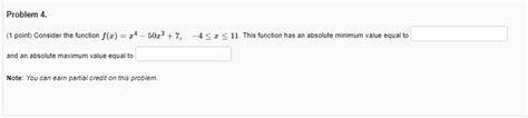 solved problem 4 1 point consider the function f t 24
