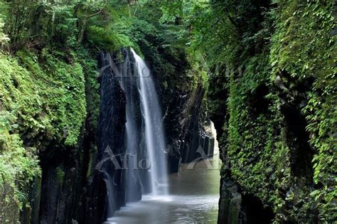 宮崎県 高千穂町 5080717 の写真素材 アフロ