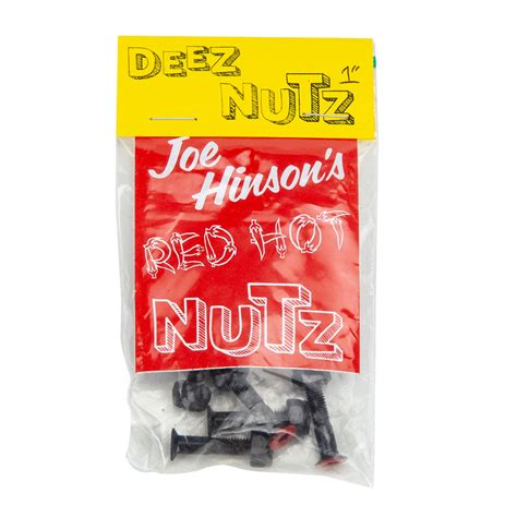 Deez Nutz Joe Hinsons Red Hot Nutz 1 Allen Truck Bolts By Deez Nuts