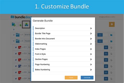 Document Indexing Bundledocs