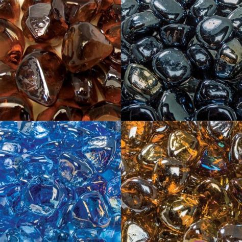 Enhance Your Fire Pit With Colorful Pebbles