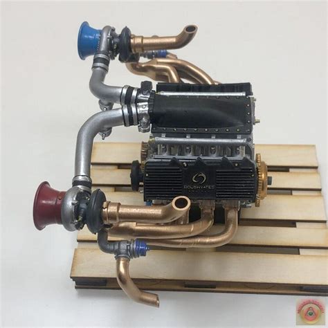 Ford Mustang Hoonicorn V2 Engine Resin Speedstar Models