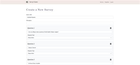 GitHub Crystalbroderick React Survey React Firebase A Web App To