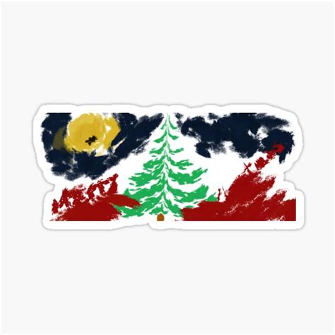 Merry X Mass Sticker For Sale By Sukipeki75 Redbubble