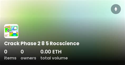 Crack Phase 2 8 5 Rocscience Collection Opensea