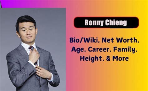 Ronny Chieng Biography 2026 Age Height Weight Net Worth Salary