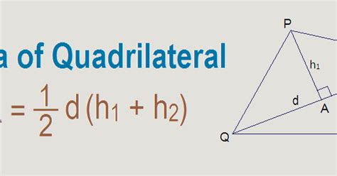 10 Math Problems Area Of Quadrilateral