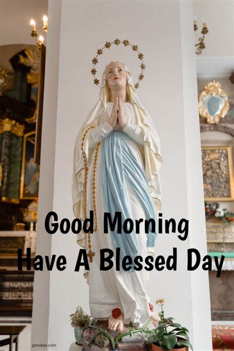 Mother Mary Good Morning Images Good Morning Blessings