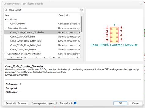 Kicad Empty Dip Socket Symbol Diyaudio