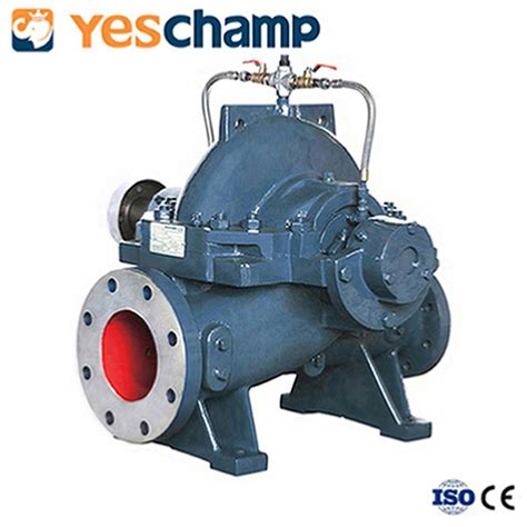 High Capacity Horizontal Single Stage Double Suction Split Case