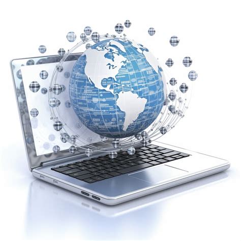 Digital Globalization And Connectivity Generate By Ai Notebook