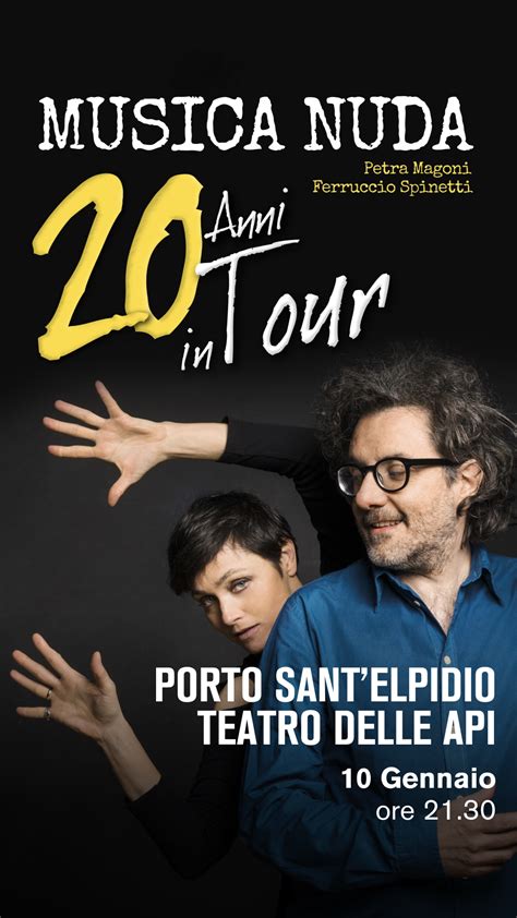 Musica Nuda 20 Anni In Tour Teatro Delle Api