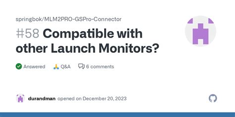 Compatible With Other Launch Monitors · Springbok Mlm2pro Gspro