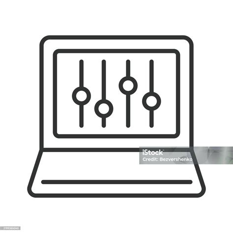 Console Icon In Line Design Console Terminal Command Prompt Coding