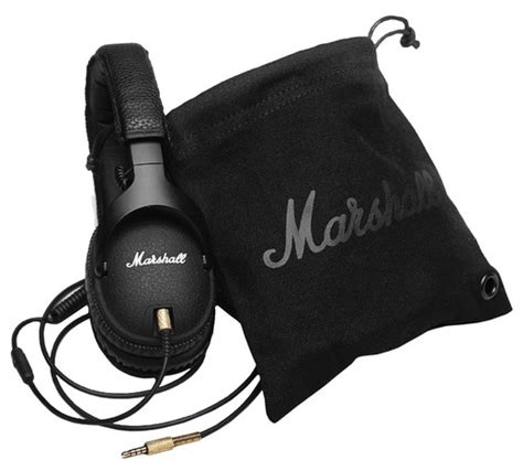 Наушники с микрофоном Marshall Monitor, черный в магазине Энергобум с ...