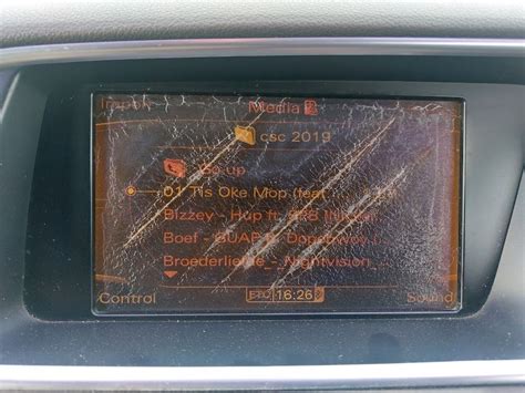 Blurred MMi Screen AudiWorld Forums