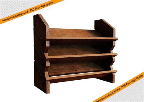 Premium Psd Simple And Modern 3d Storage Rack Design