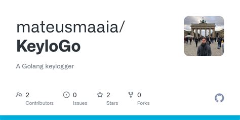 GitHub Mateusmaaia KeyloGo A Golang Keylogger
