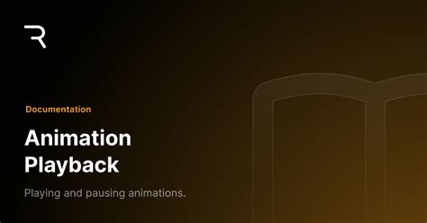 animation playback rive