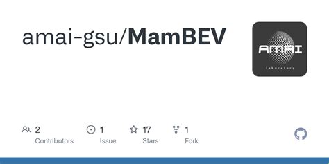 Mambev Docs Getting Started Md At Main Amai Gsu Mambev Github