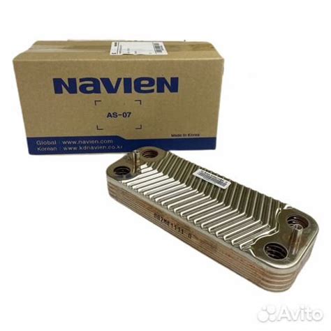 Теплообменник гвс Navien Deluxe S 13-24К 30017721A купить в Воронеже ...